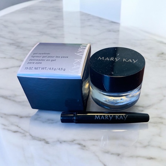 Mary Kay | Makeup | Mary Kay Black Gel Eyeliner Nib 5 Oz With ...